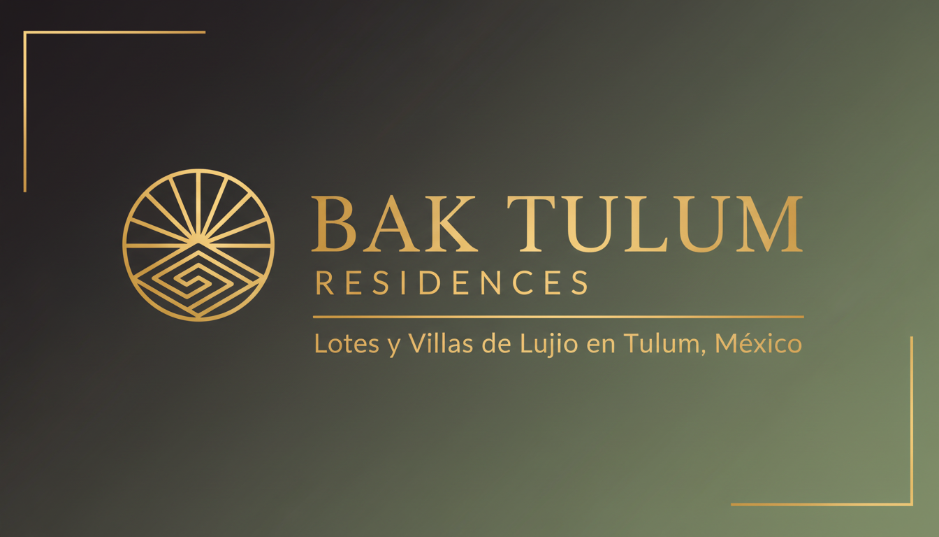 BAK Tulum Residences | Lotes y Villas de Lujo en Tulum